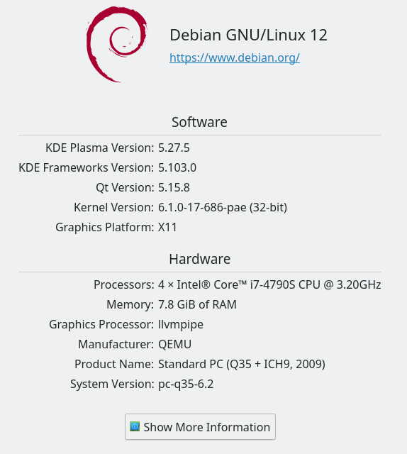Debian x86 32bit PAEのGUI動く – JE1SGH BLOG IPv6 Priority